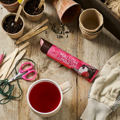 Dark Chocolate over Raspberry Mallow Bar – Mallow & Marsh