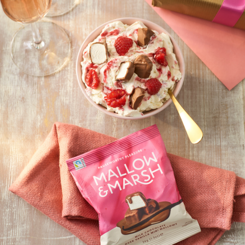 Milk Chocolate over Vanilla Mini Marshmallows – Mallow & Marsh