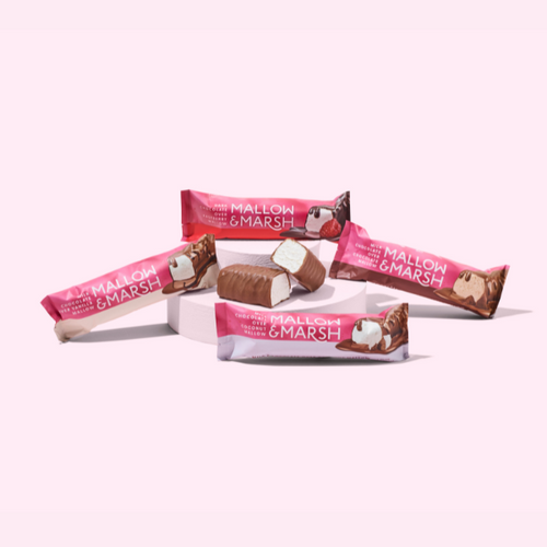 Chocolatey Box of 12 - Coconut, Chocolate, Vanilla & Raspberry Bars ...